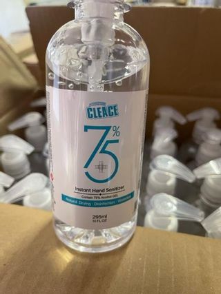 Cleace 75% Instant Hand Sanitizer 10 oz Bottles (714 Cases) | Salvex