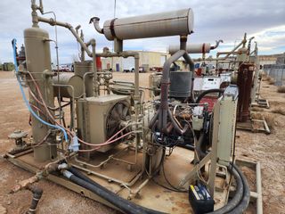 Natural Gas Services Leroi 10K Screw Compressors Used (25 Units) Used ...