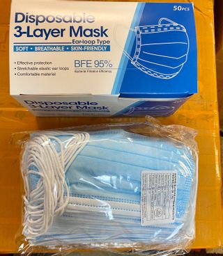 FFP2 3 Ply Mask (2,600 Boxes) | Salvex