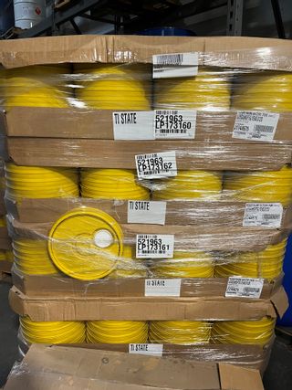 Letica HDPE 5 Gallon UN-Rated Spout Lids (4,887 Pieces) | Salvex