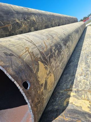 40" 264.94# Used Line Pipe (6,562 Feet / 789 Metric Tons) | Salvex