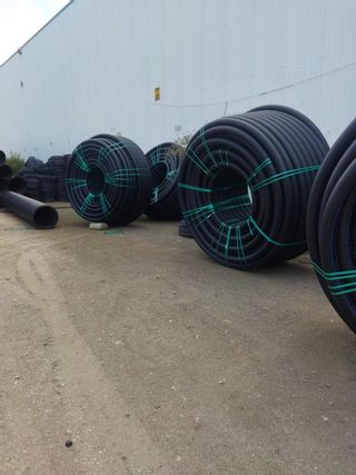 4" IPS SDR11 Unused Poly Pipe- 15,500 Feet | Salvex