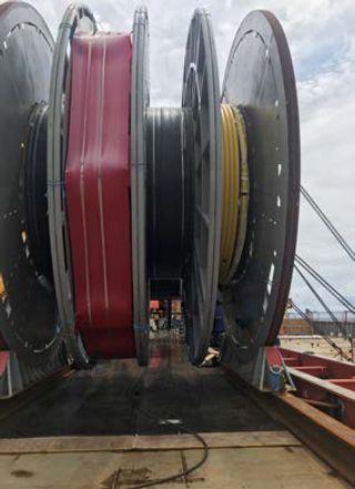 FMC 5.2" ID Flexible Water Injection Line / Unused / Reels Included ...