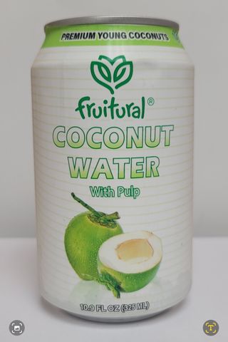 Fruitural Coconut Water With Pulp (40800 Cans) - 1700 Cases | Salvex