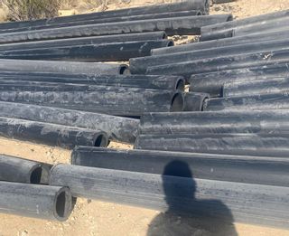 8" SDR-9 Used Poly Pipe (26,000 Feet / 117.58 Metric Tons) | Salvex