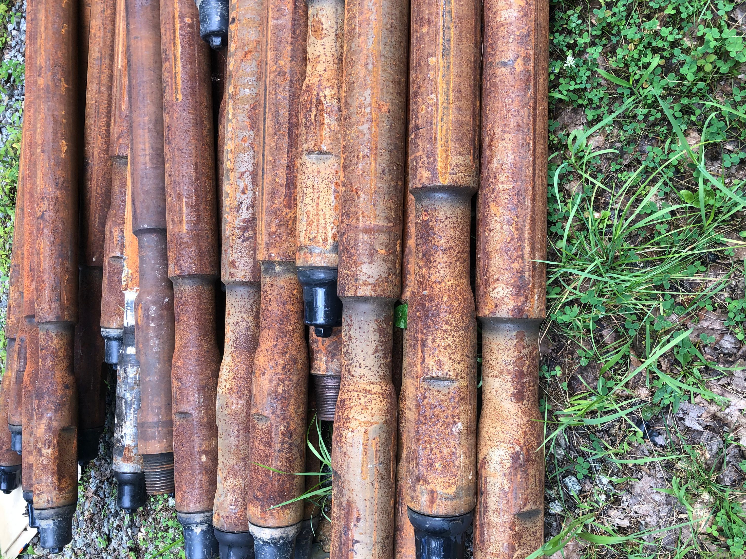 4" and 4 1/2"x20' REICHdrill style 2 7/8" Drill Rods (50 Units) | Salvex