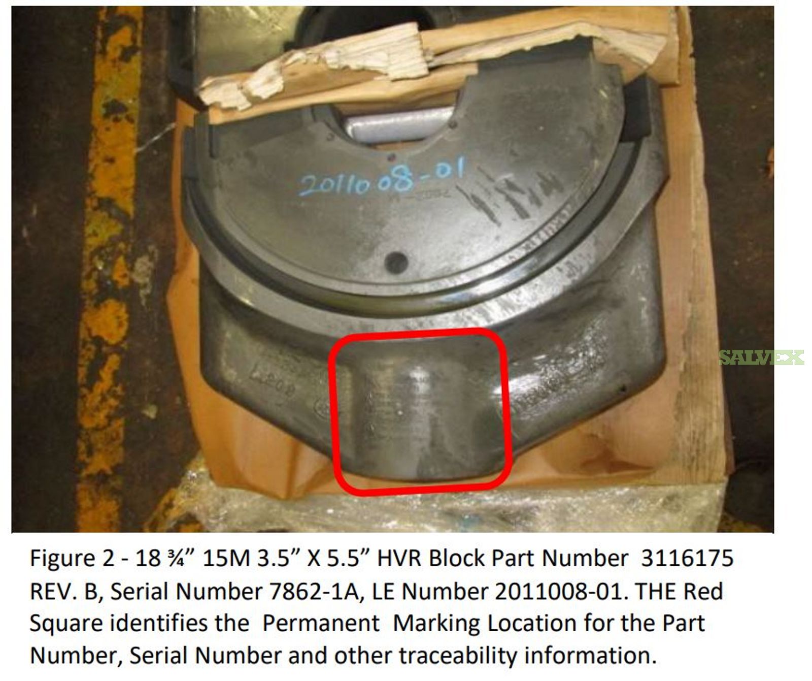 BH BOP Ram Blocks 18 3/4" 15M Hydril HVR 3 1/2" X 5 1/2" OEM Inspected ...