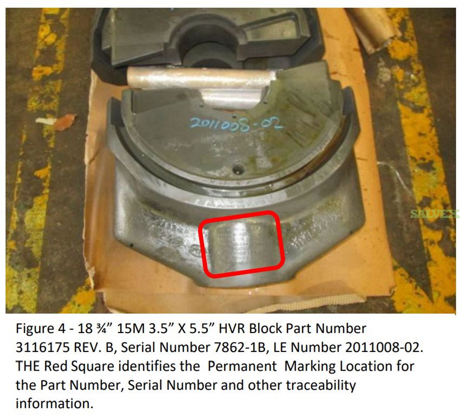 BH BOP Ram Blocks 18 3/4" 15M Hydril HVR 3 1/2" X 5 1/2" OEM Inspected ...