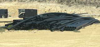 8" SDR-9 Unused Poly Pipe (5,800 Feet / 26.22 Metric Tons) | Salvex