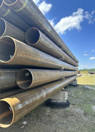 16" .375WT X65 PEB ERW BARE Unused Surplus Line Pipe (15,525 Feet / 441 ...