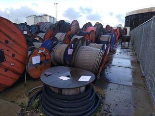 Electrical Cables Surplus (46 Reels / 9,429 Meters) | Salvex