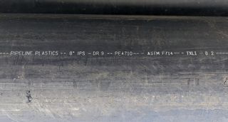 8" - 10" IPS SDR9 Poly Pipe | Salvex