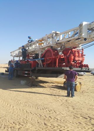 JRW-1500 Trailer-Mounted Drilling Rig (4 Units) | Salvex