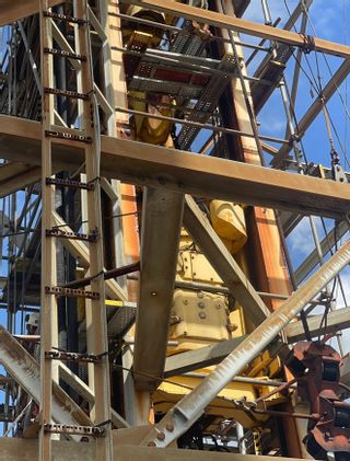 Traveling Equipment Consisting of : National 760 FA Crown Block, Hook ...