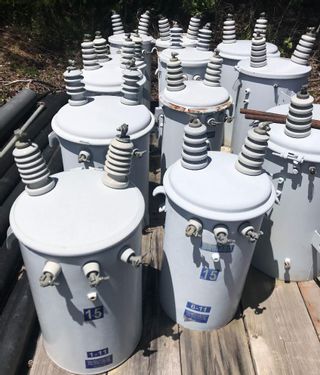 Utility transformer 7,2 - 12,4 Kv / 240-480V - 10 Units | Salvex